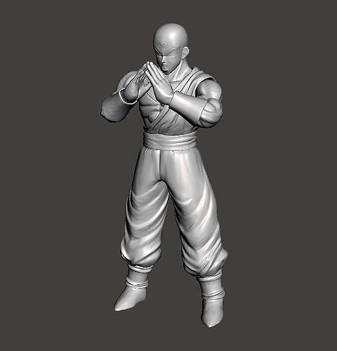 Tien Shinhan Cell Saga 3D Model | 3D