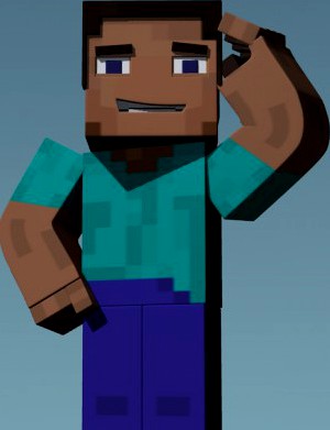 [old] Fancy Feet Minecraft Rig 3d model