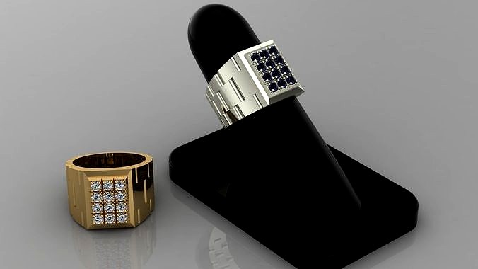 rolex watch ring | 3D model
