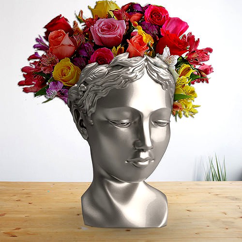 Venus head planter | 3D model