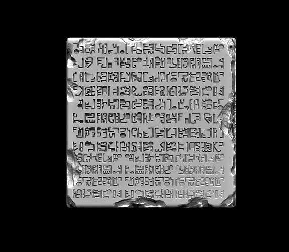 Poneglyph One Piece | 3D model