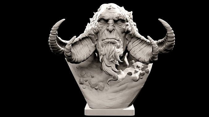 God of war fire troll | 3D model