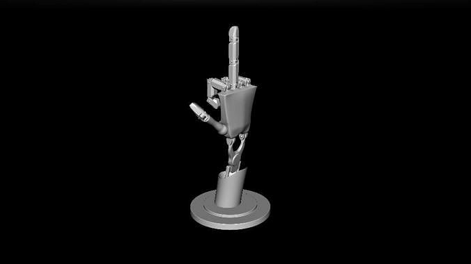 Robot Middle Finger | 3D model