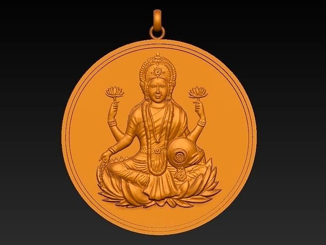 Laxmi ji 3d model | 3D