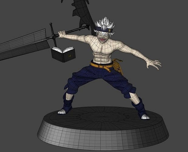 ASTA BLACK CLOVER | 3D model