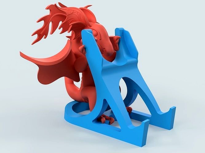 Dragon Phone Stand | 3D model