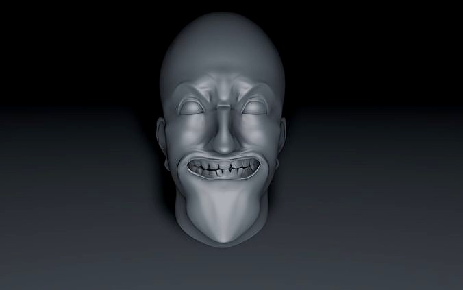 face thorkell in vinland sag 3d model