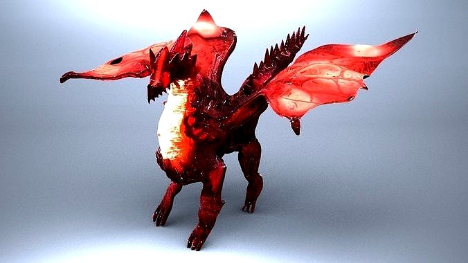 Blood dragon 3d model