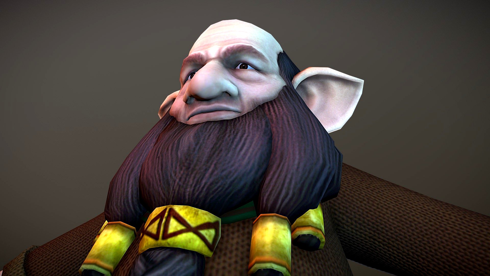 ELF DWARF 3d model