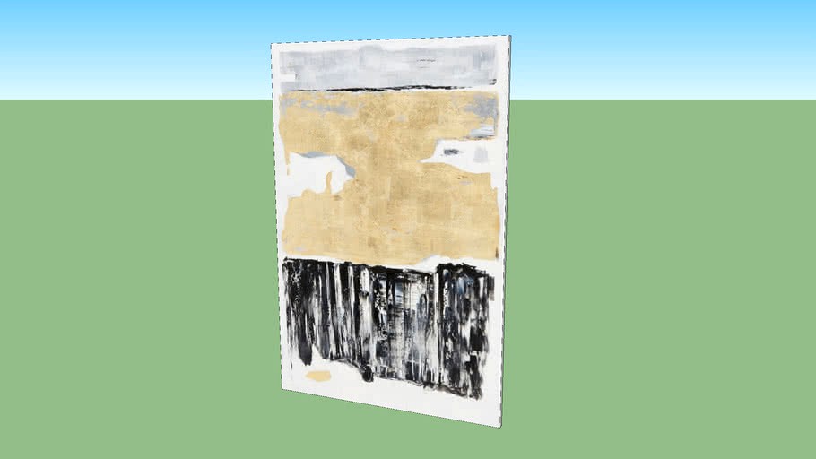 Structube Safari wall art 3d model