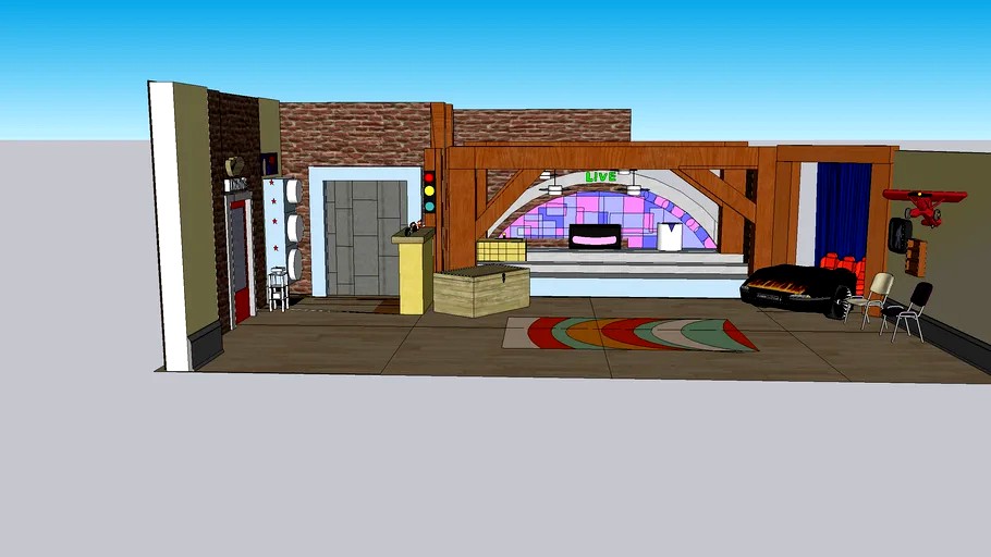 iCarly Studio by Zane Burko 3d model