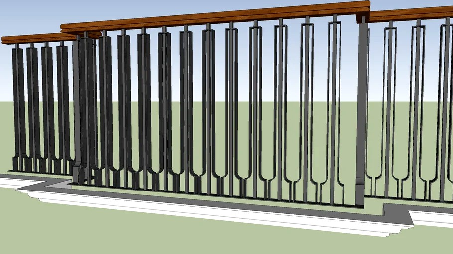 Railing 3d model
