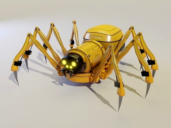 Mechanical Spider 3d model