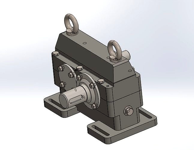 Speed reducer 3d model