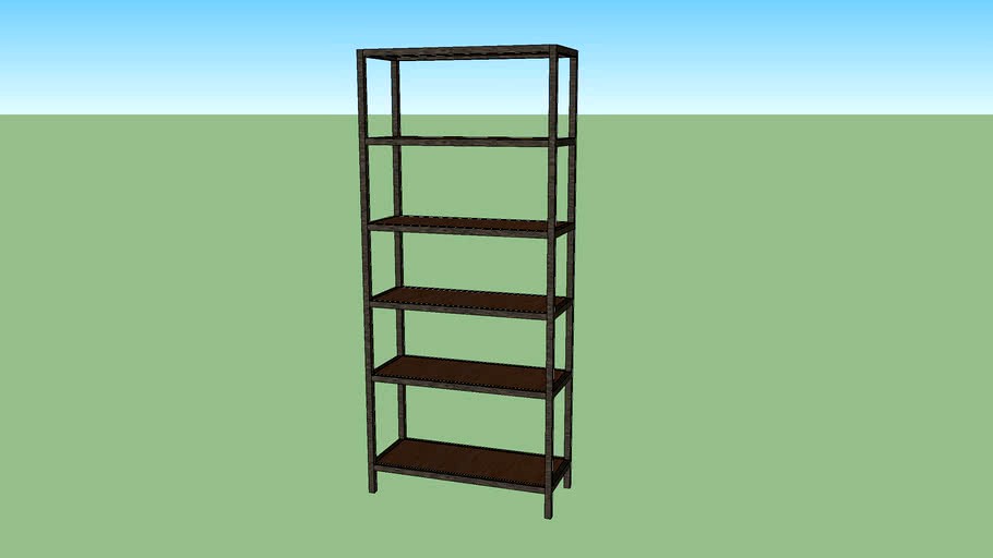 Structube Kane bookcase 3d model