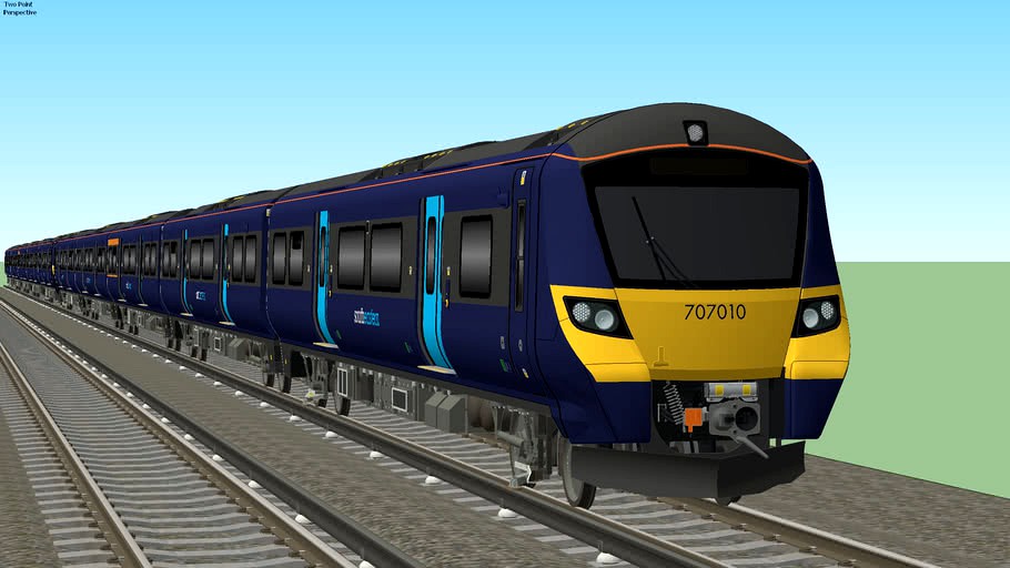 Southeastern Class 707 3d model