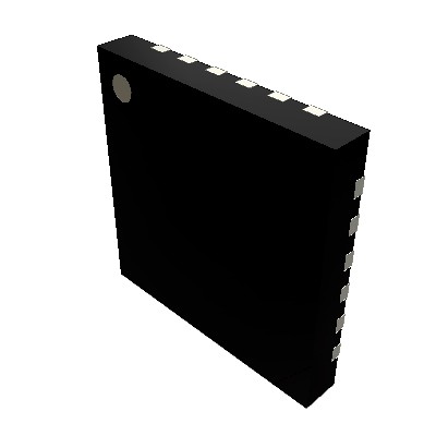 QFN-24-1EP_5x5mm_P0.65mm_EP3.2x3.2mm 3d model