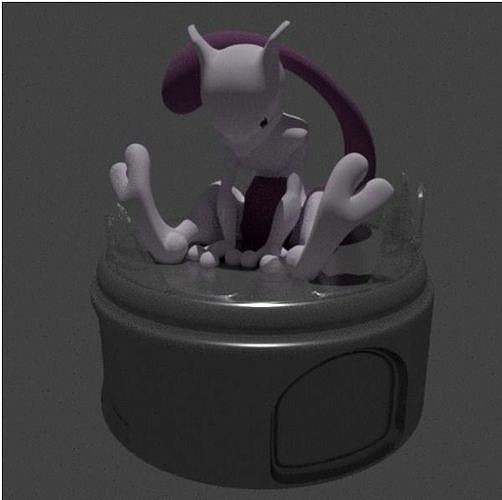 MEWTWO - CAPSULE - ESCAPE POKEMON | 3D model