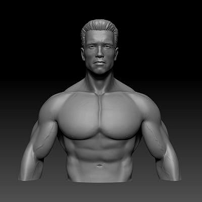 Arnold Schwarzenegger | 3D model