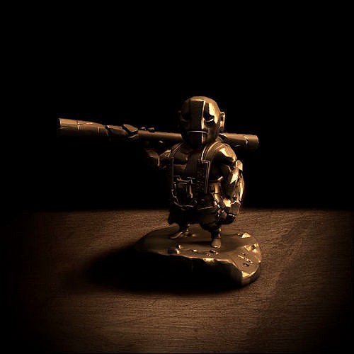 Earth Spirit Chibi - DOTA 2 - 3D Print Collection | 3D model