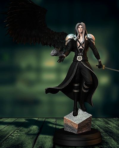 Sephiroth - One winged angel - Final Fantasy VII | 3D model