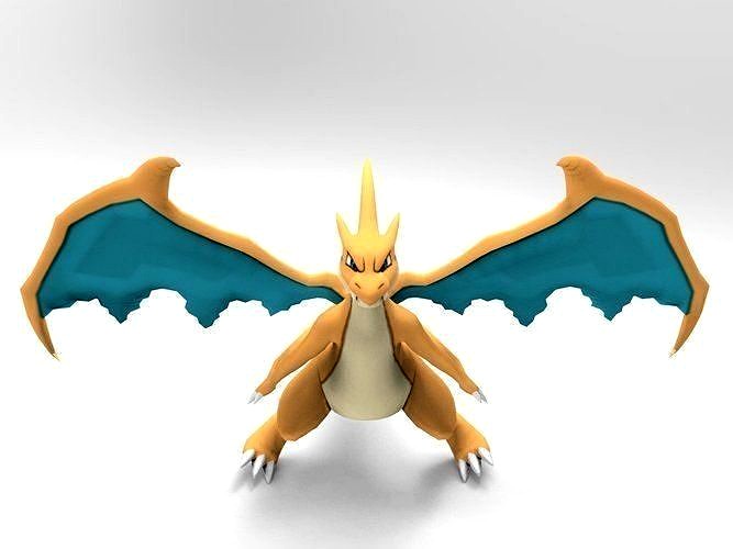 Mega Charizard Y Dragon for 3d print | 3D model