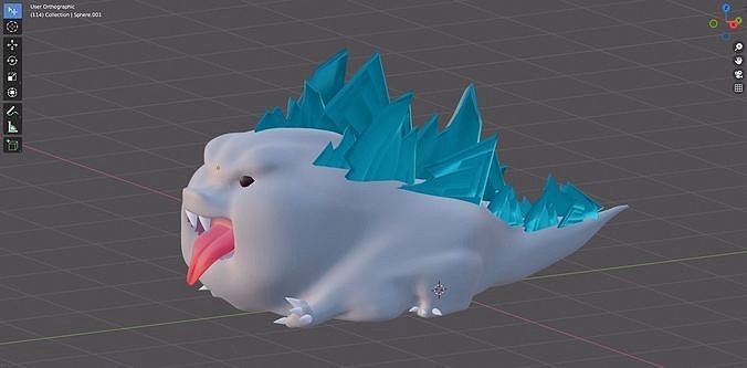 godzilla fat | 3D model