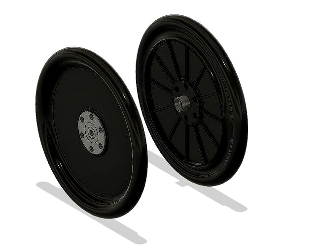 A320 Throttle Trim wheel | 3D model