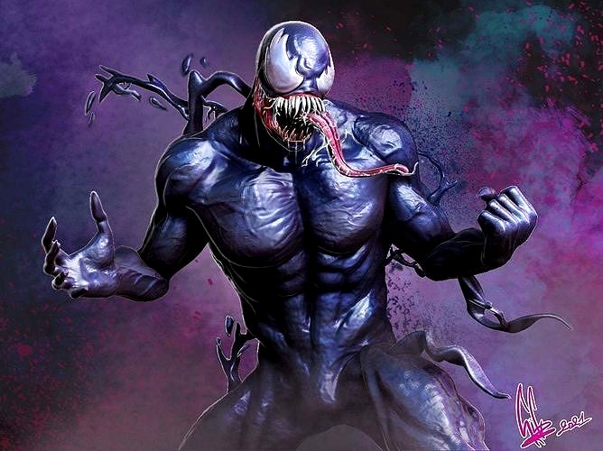 Venom Miniature | 3D model