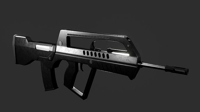 Famas Redesign 3d model