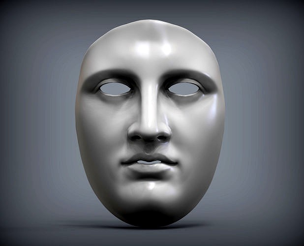 Apollo mask | 3D model