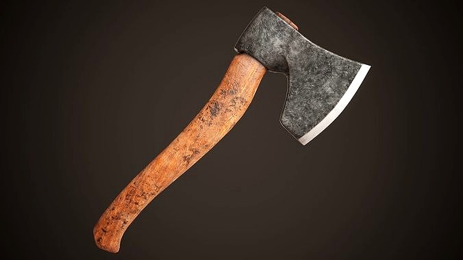Realistic Axe 3d model