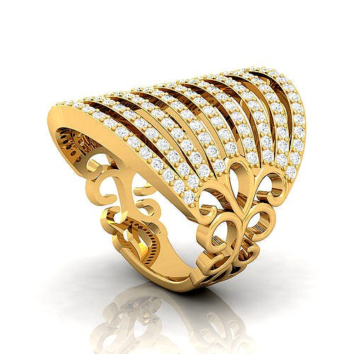 Fancy Ring 3d Model | 3D