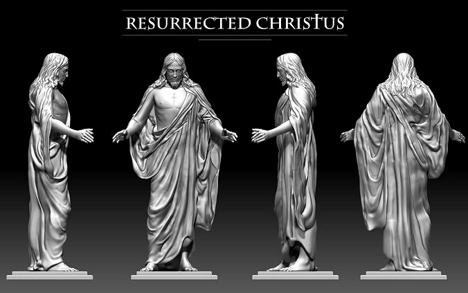 Resurrected Christus Printable Model | 3D