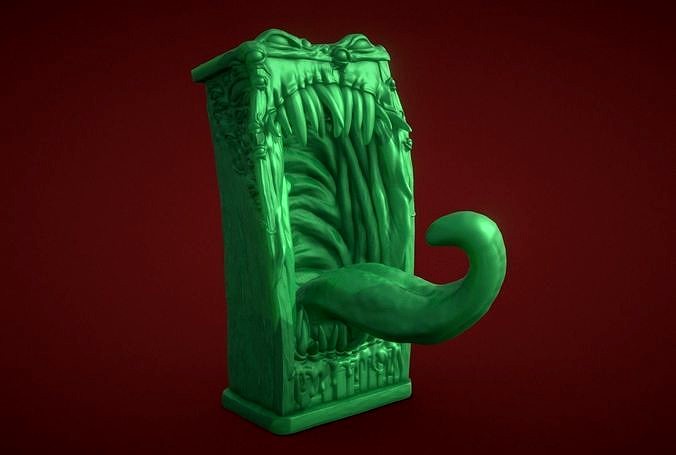 Dungeons and Dragons Bookcase Mimic Figure | 3D model