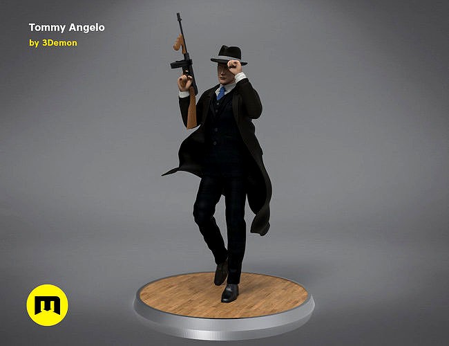 Tommy Angelo figure | 3D model
