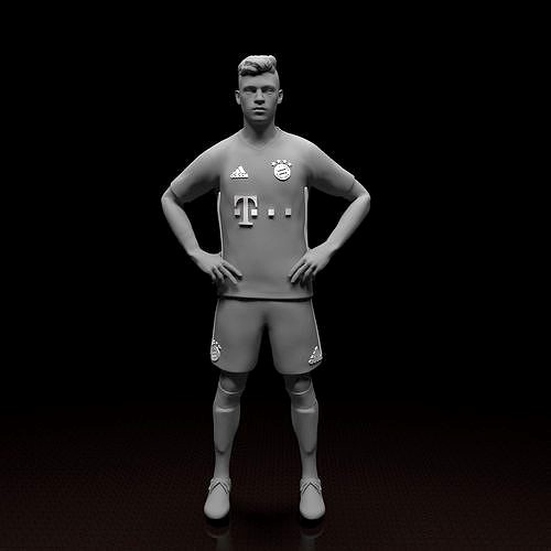 Kimmich soccer player STL file ready for printing 3D print model | 3D