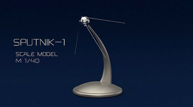 Sputnik-1 | 3D model
