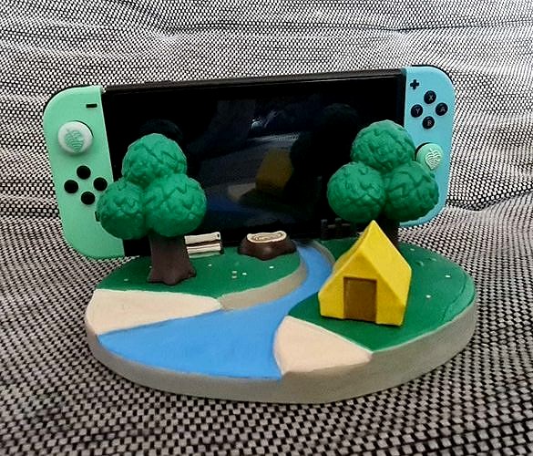 Animal Crossing Nintendo Switch Dock | 3D model