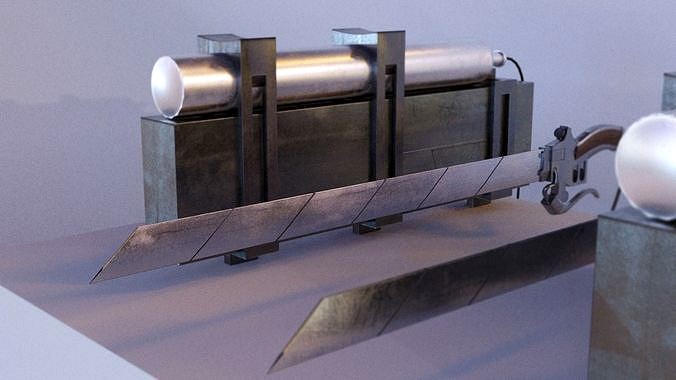 Attack on titan omni directional ODM 3D maneuver gear model