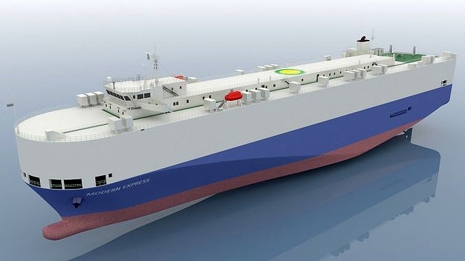 MV Modern Express 3d model