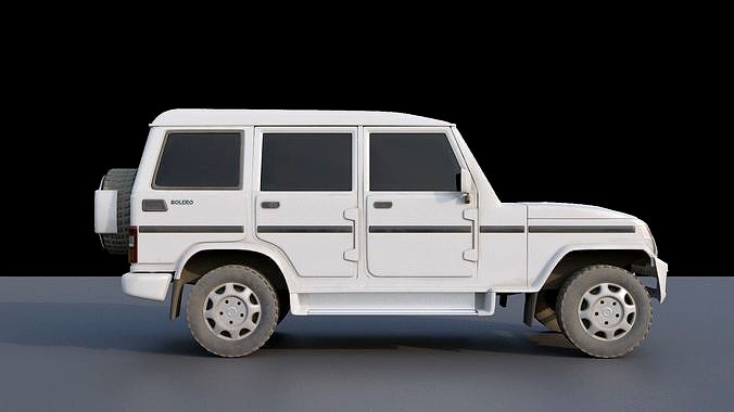 OLD MAHINDRA BOLERO 3D MODEL