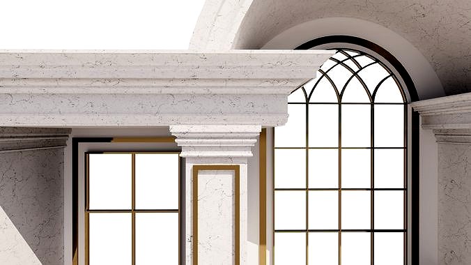 classic elevation 3d model