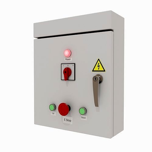 Electrical Control Box 3d model