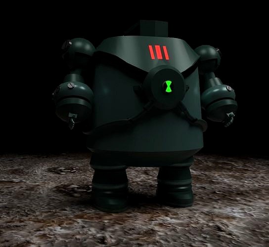 Ben 10 alien 3d Model low poly