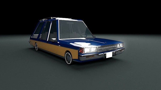 Cartoon Chevrolet Caprice Wagon 3d model