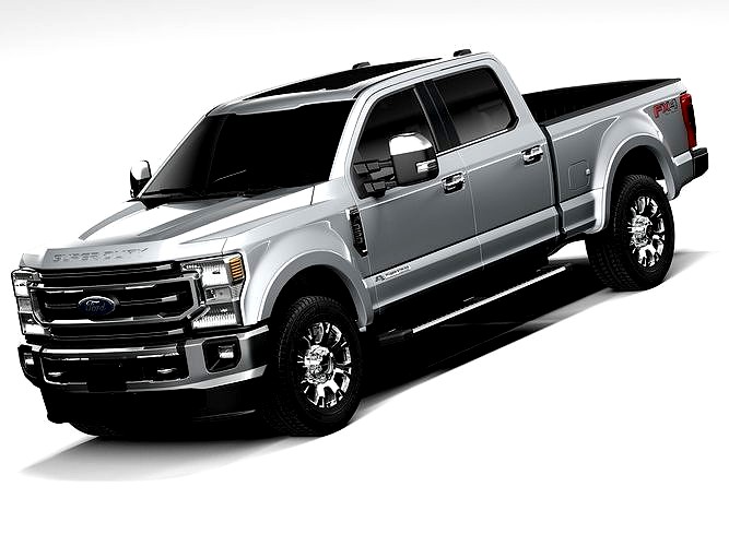 Ford F350 SuperDuty 2020 3d model