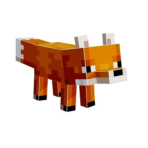 Minecraft Fox 3D Model