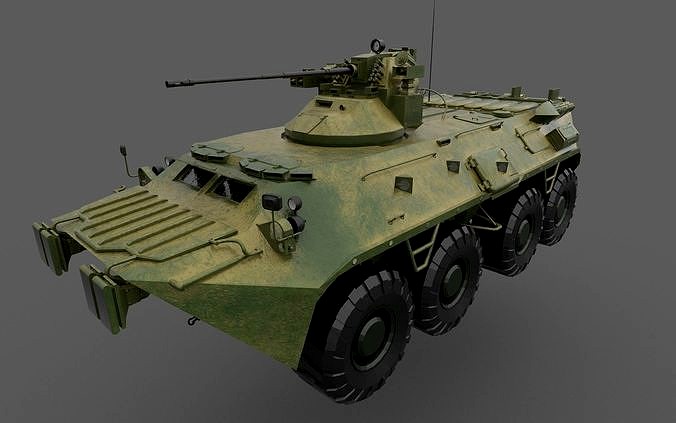 BTR 80 3d model