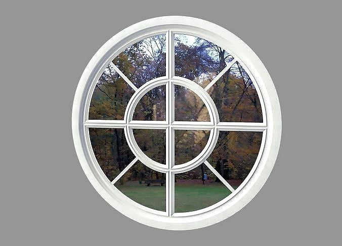 Big Round Window 3d model
